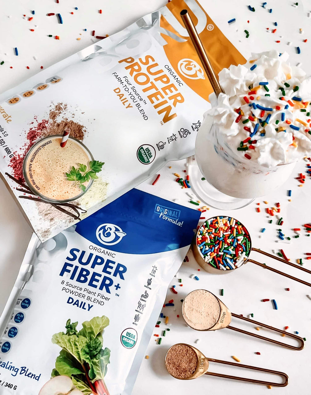 Birthday Cake Protein Shake – BoKU® Superfood