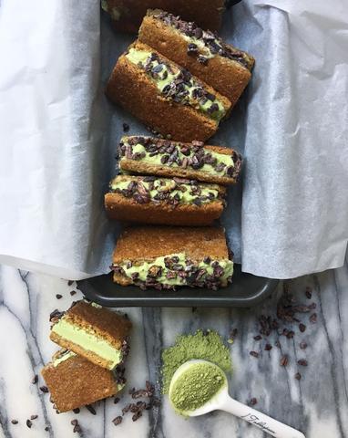 Super Matcha Ice Cream Sandwiches – BoKU® Superfood